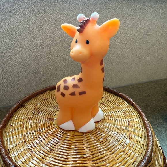 Fisher-Price | Toys | Fisherprice Little People Orange Giraffe Figure ...